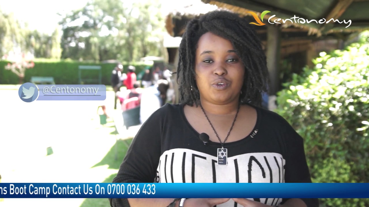 Centonomy Teens Boot Camp - Rose Ngigi - YouTube