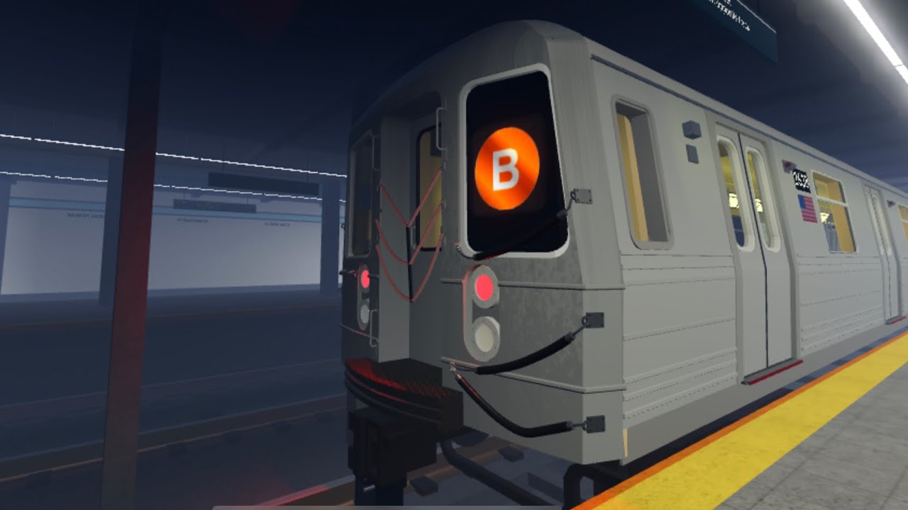 New (B) (D) Lines | R160B Siemens (B) Train | From Fordham Rd To ...