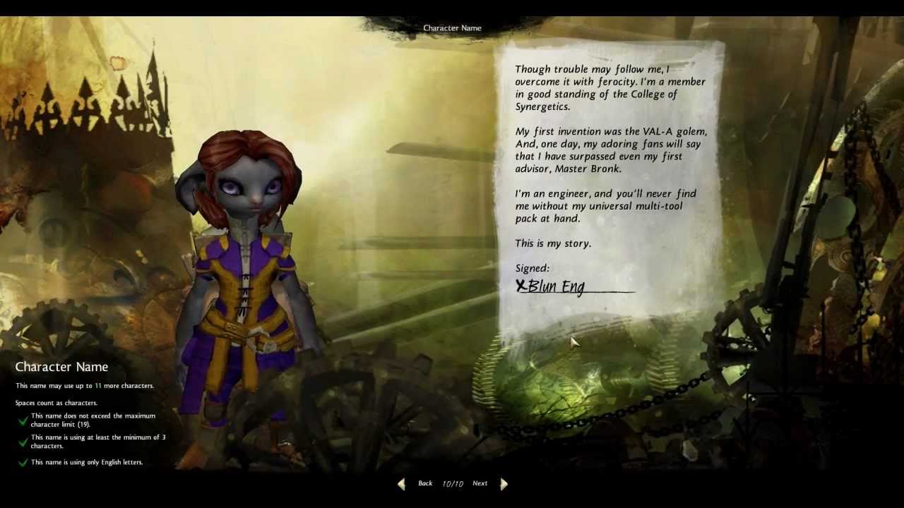 Guild Wars 2 - Asura Engineer - YouTube