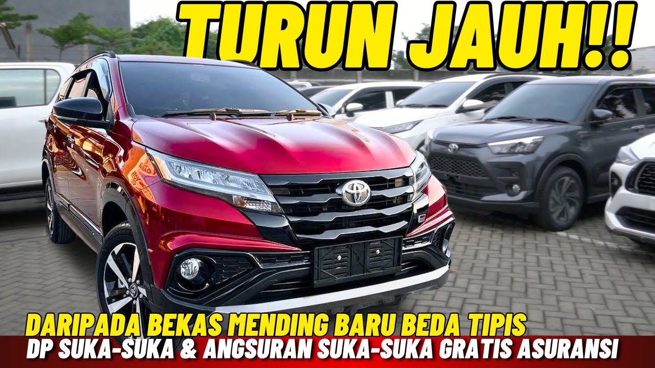 DARIPADA BEKAS MENDING BARU!! TOYOTA RUSH TURUN JAUH DP SUKA-SUKA ...