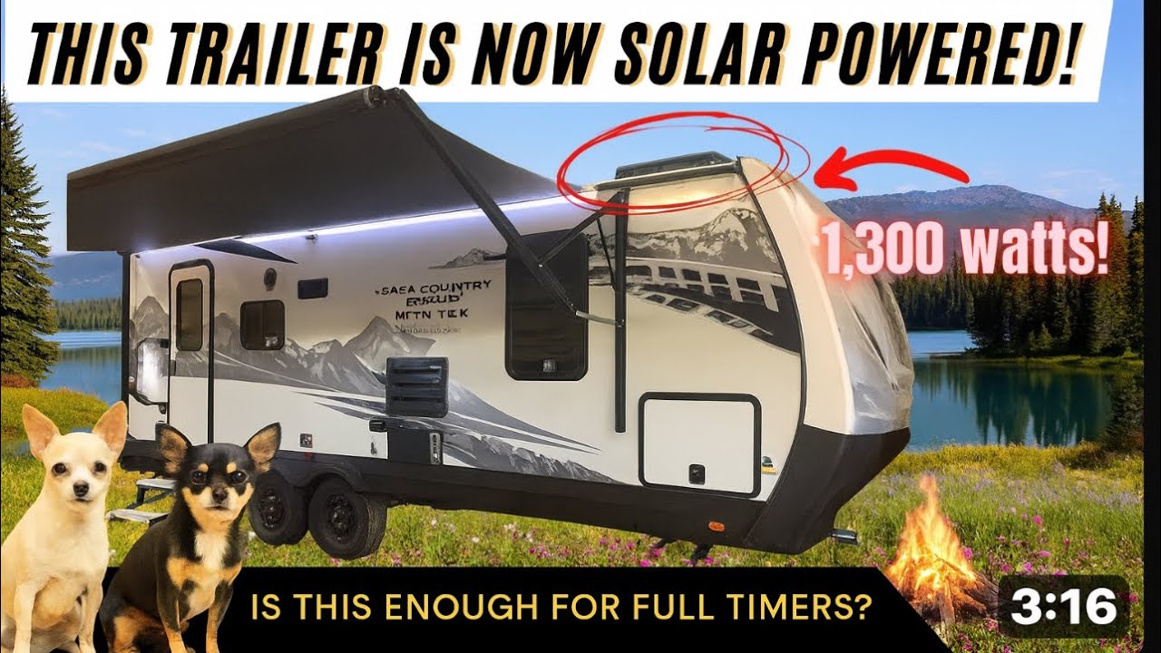 Off-Grid Paradise: Outdoors RV Solar Power Transformation Unveiled ...