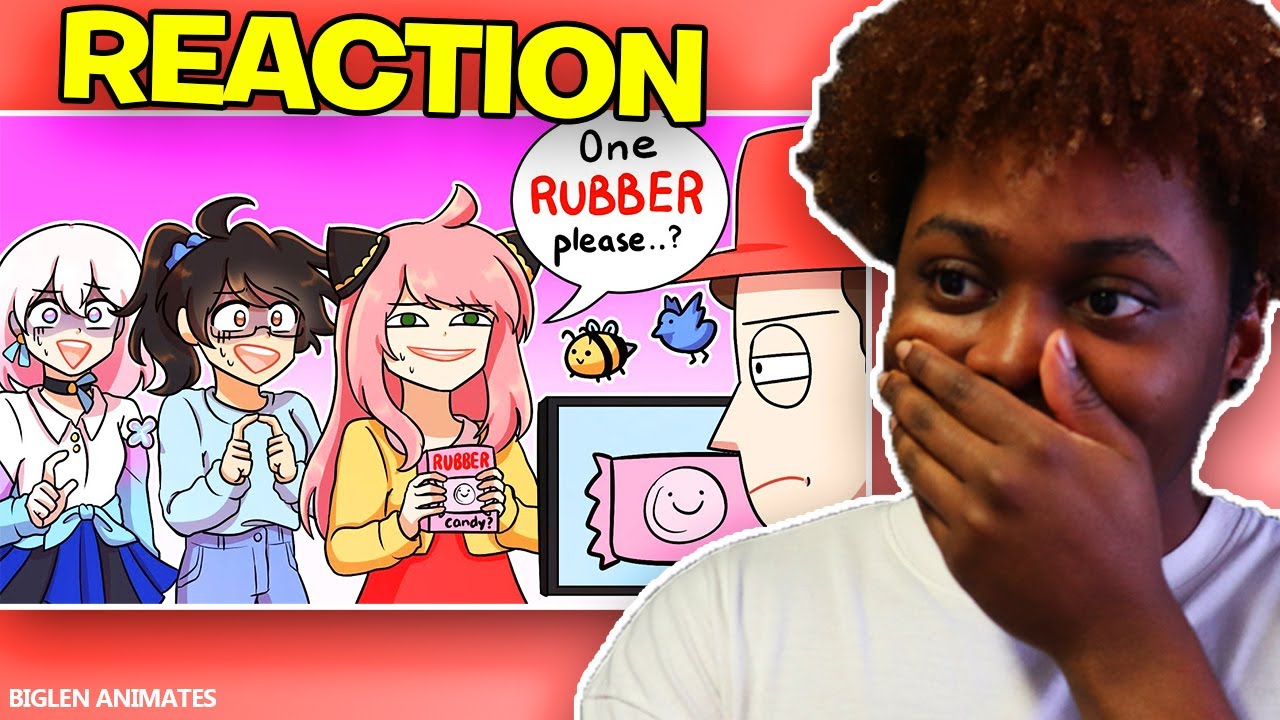 Yoontoons "Buying Rubber" with Friends for the First Time REACTION ...