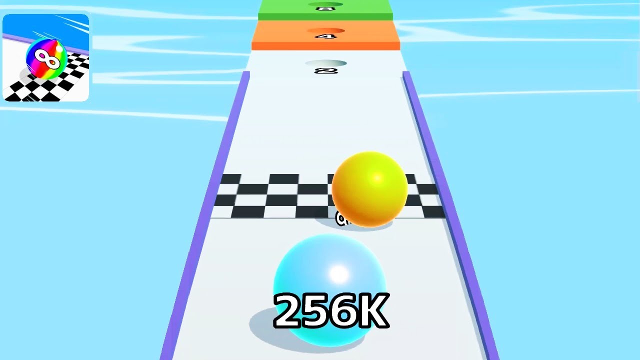Ball Run Infinity Number ! All Levels Gameplay (627-638) android, ios ...
