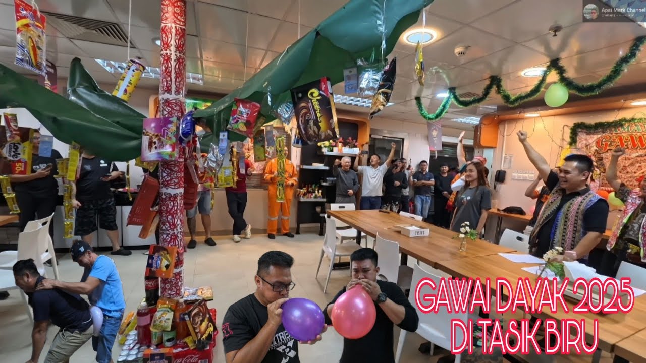SAMBUTAN AMBANG PERAYAAN GAWAI DAYAK DI TASIK BIRU. MALAM 31.05.25 ...