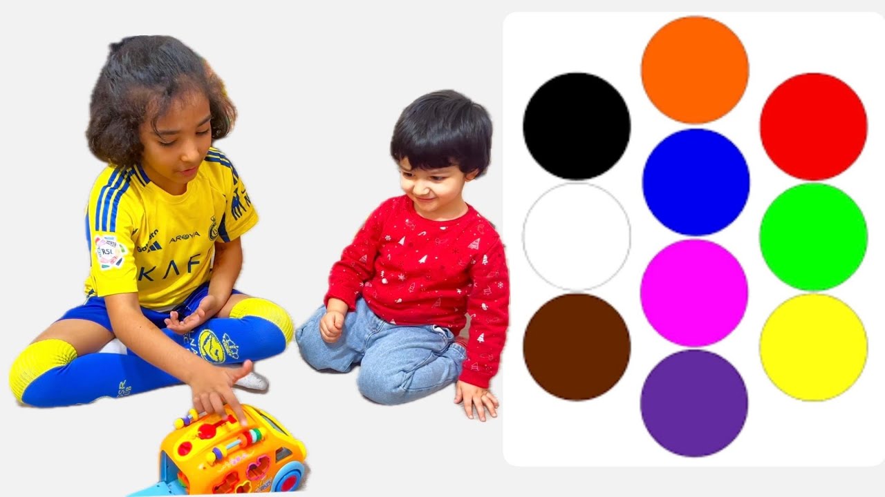 Learn colors at home fun times #shortsvideo #video - YouTube