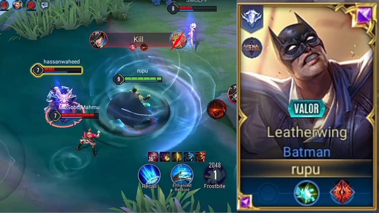 AoV : BATMAN PRO GAMEPAY | BEST BUILD | - ARENA OF VALOR - YouTube