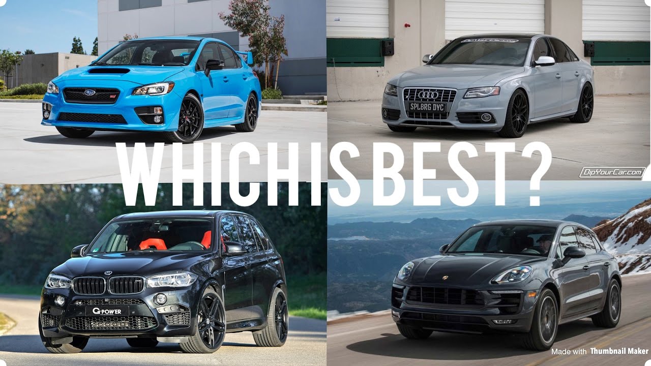 WHAT IS THE MOST PRACTICAL PERFORMANCE CAR? - YouTube