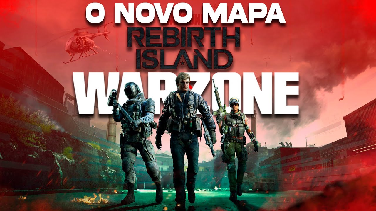 Jogando o NOVO MAPA do CoD WARZONE: REBIRTH ISLAND! - YouTube