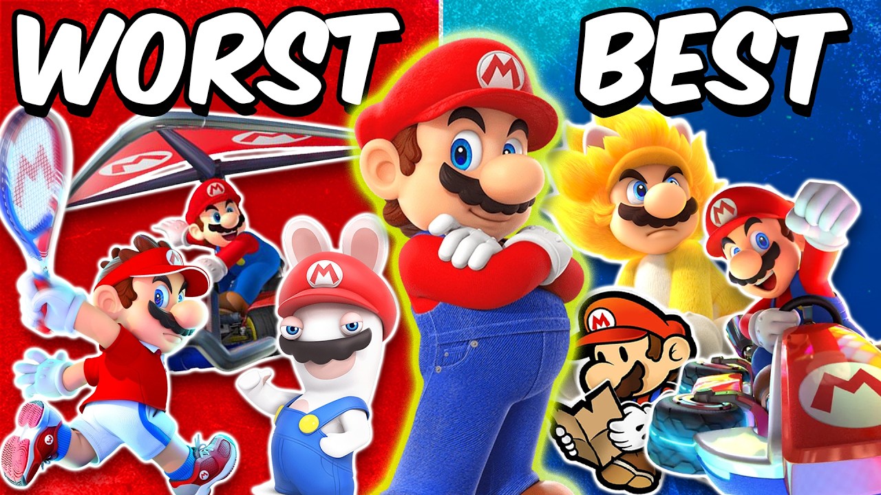 Every Mario Series BEST and WORST Game! - YouTube