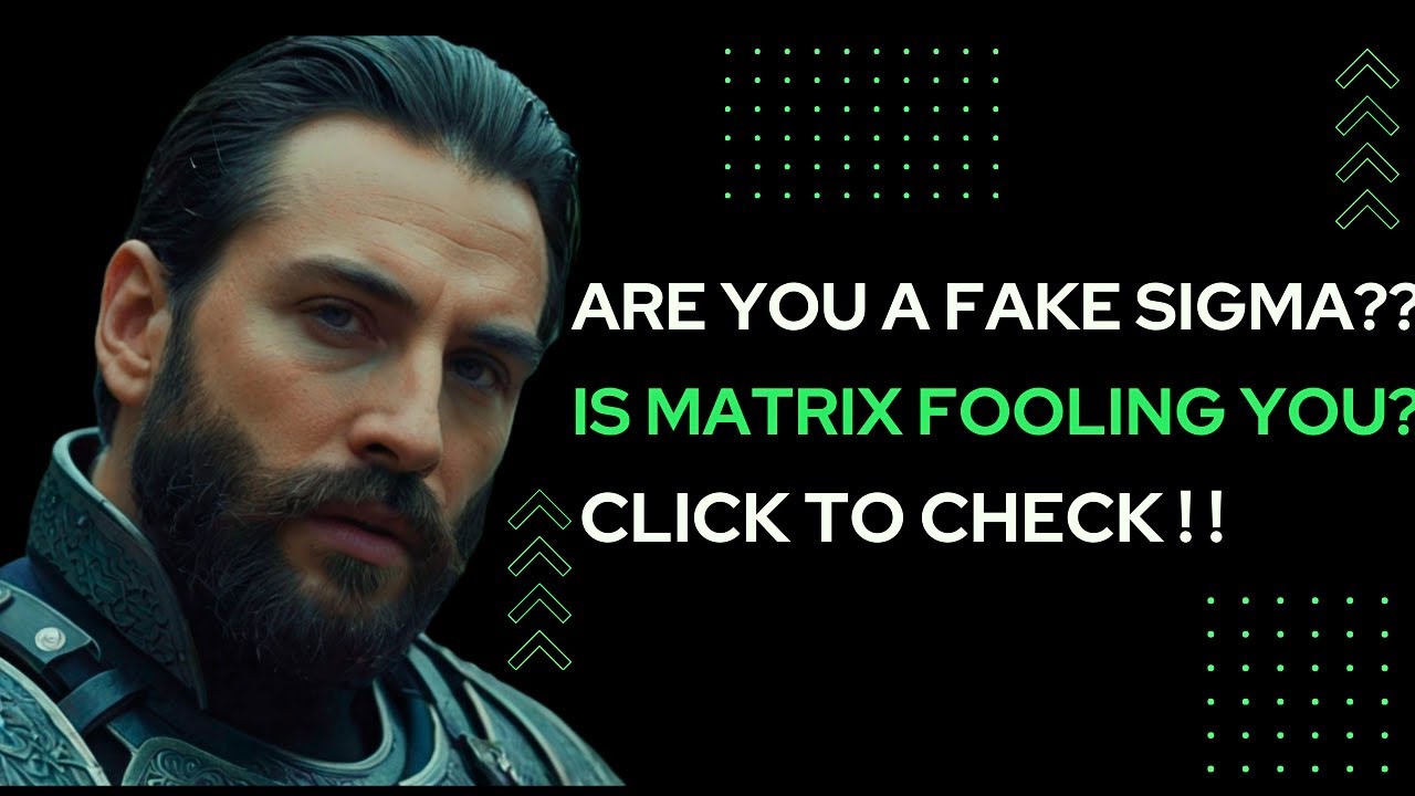 STOP Being FAKE SIGMA!!( here's the checklist) - YouTube