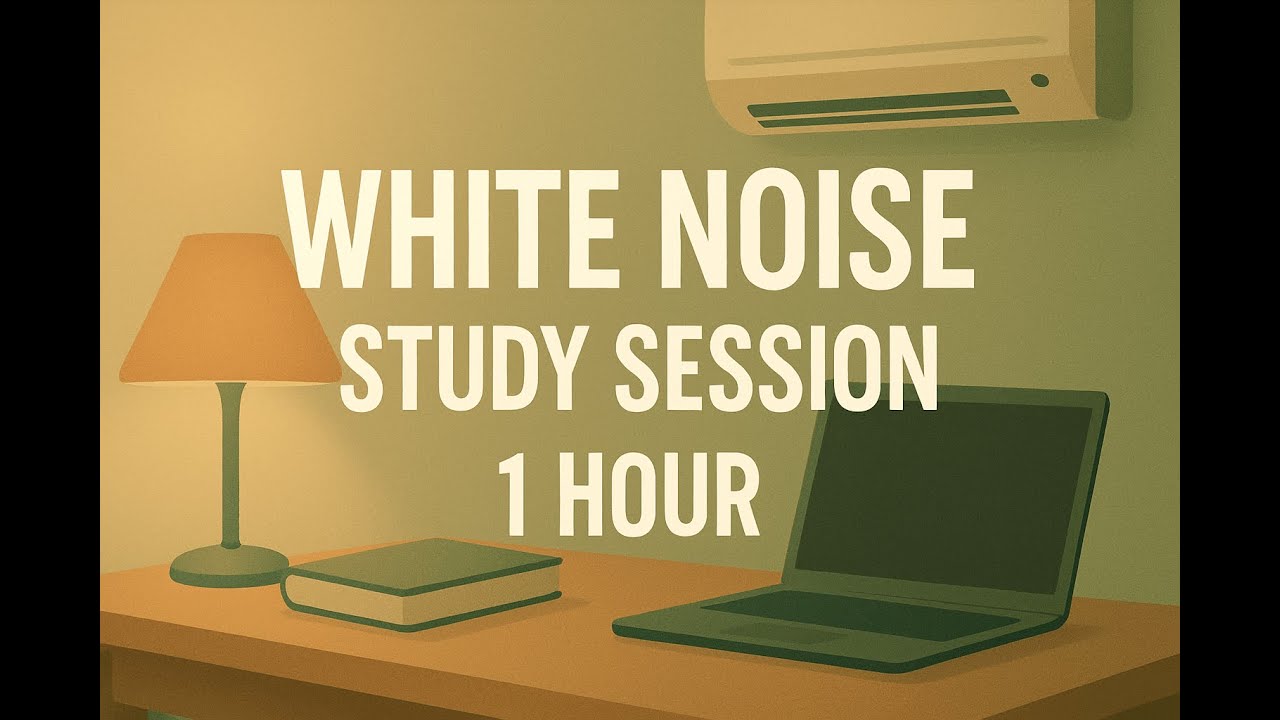 White Noise Study Session – 1 Hour | AC Unit Sounds for Focus ...