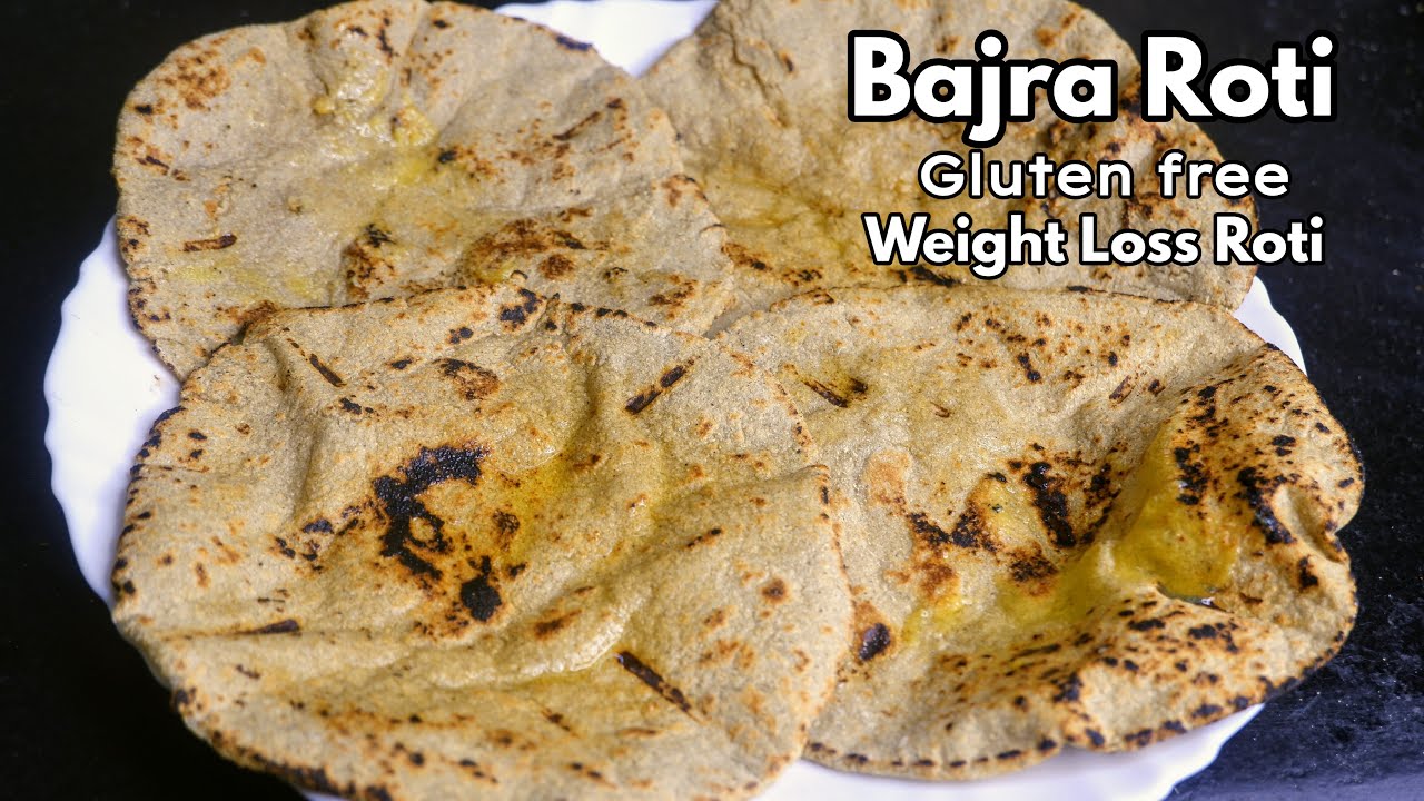 Easy Bajra Roti | Healthy Gluten Free Recipe | बाजरे की रोटी | Weight ...