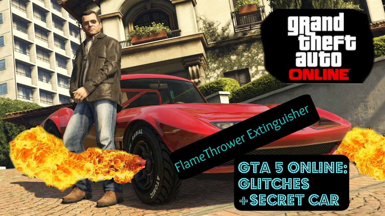 GTA 5 Online: Secret car "Flamethrower Extinguisher" + Secret Location ...