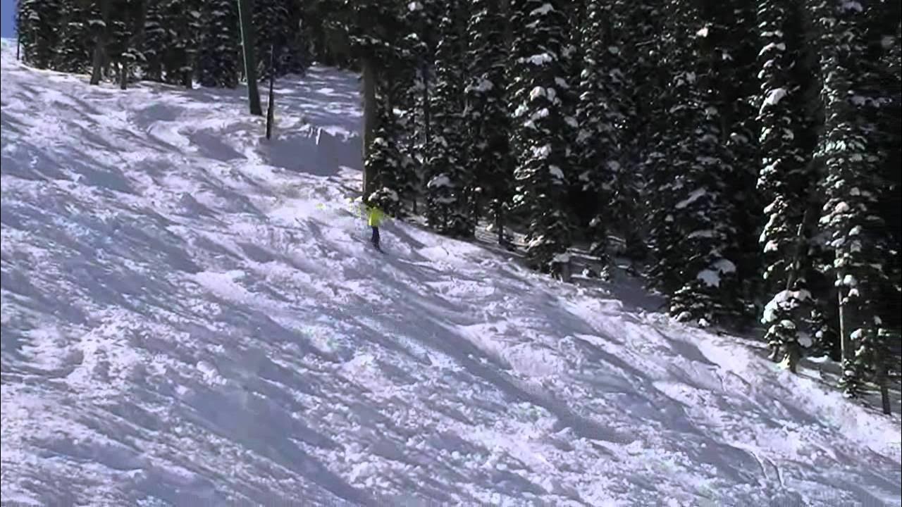 Mogul Skiing Progression @ 10 - YouTube