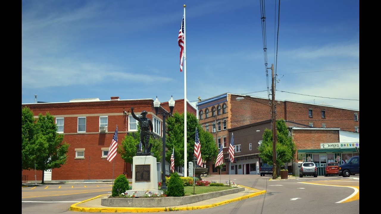 Video: Market Square, Meyersdale, Pennsylvania, USA, Jun 2011 - YouTube
