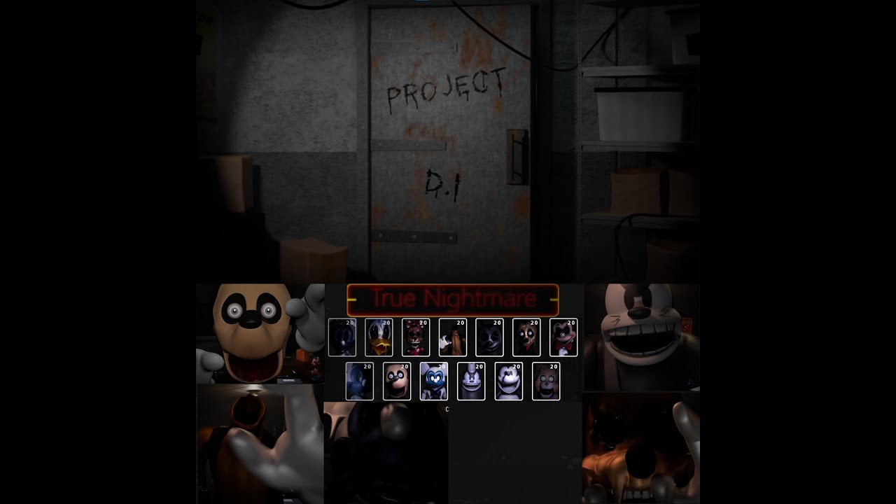 I BEAT TRUE NIGHTMARE MODE AND FOUND A SECRET "PROJECT D.I" ROOM ...