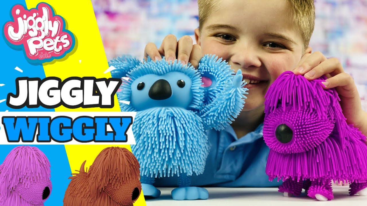Jiggly Pets on the loose || Jiggly Pets Koala and Jiggly Pets Pup - YouTube
