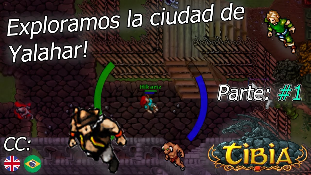 [Tibia] Exploramos la ciudad de Yalahar!🔥🐾 (Parte: 1) - YouTube