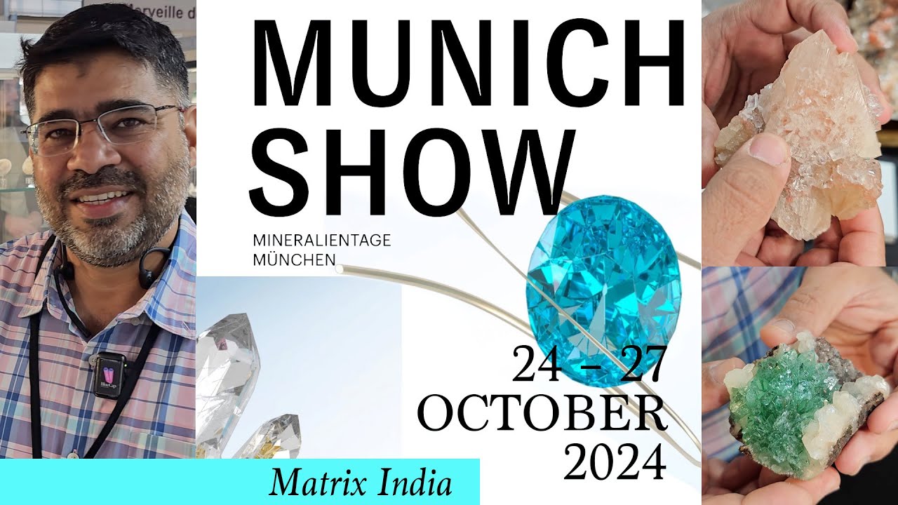 Matrix India LIVE from the 2024 Munich Mineral Show - YouTube