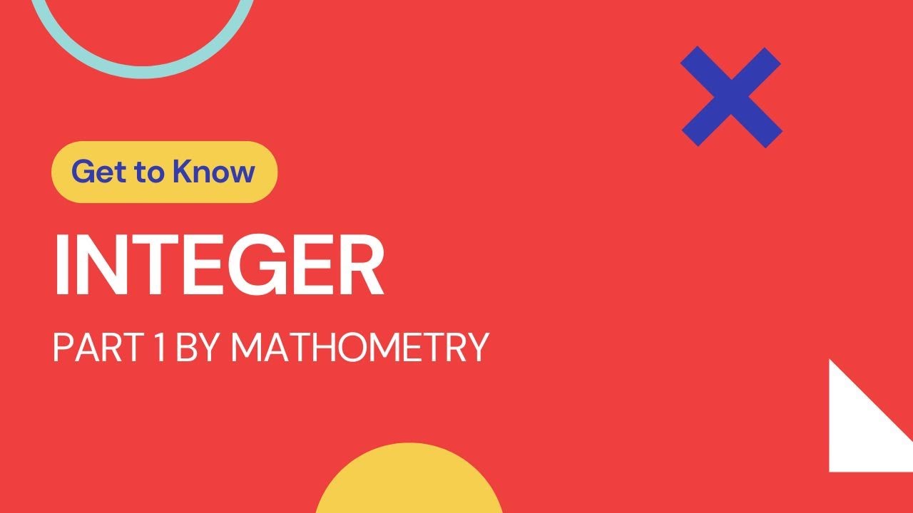 INTEGER| CLASS 7 | MATHEMATICS| IN ENGLISH - YouTube
