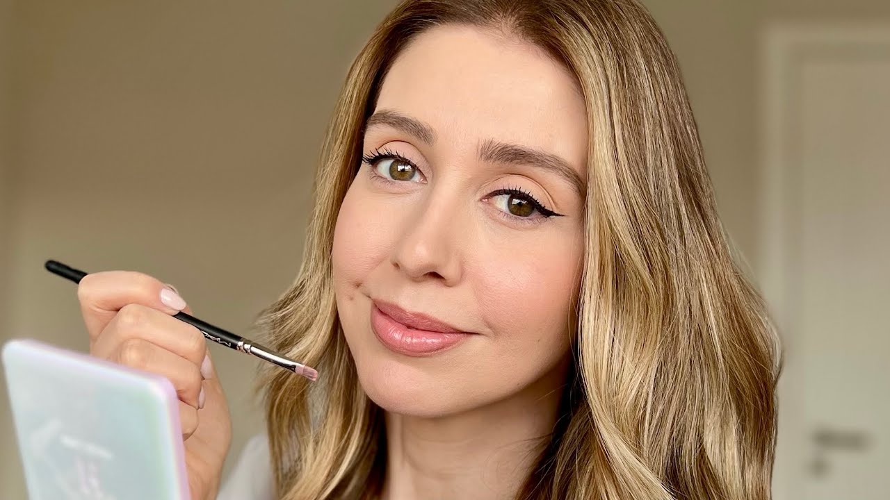 COMO FAZER DELINEADO COM CANETA | Tutorial de maquiagem simples - YouTube