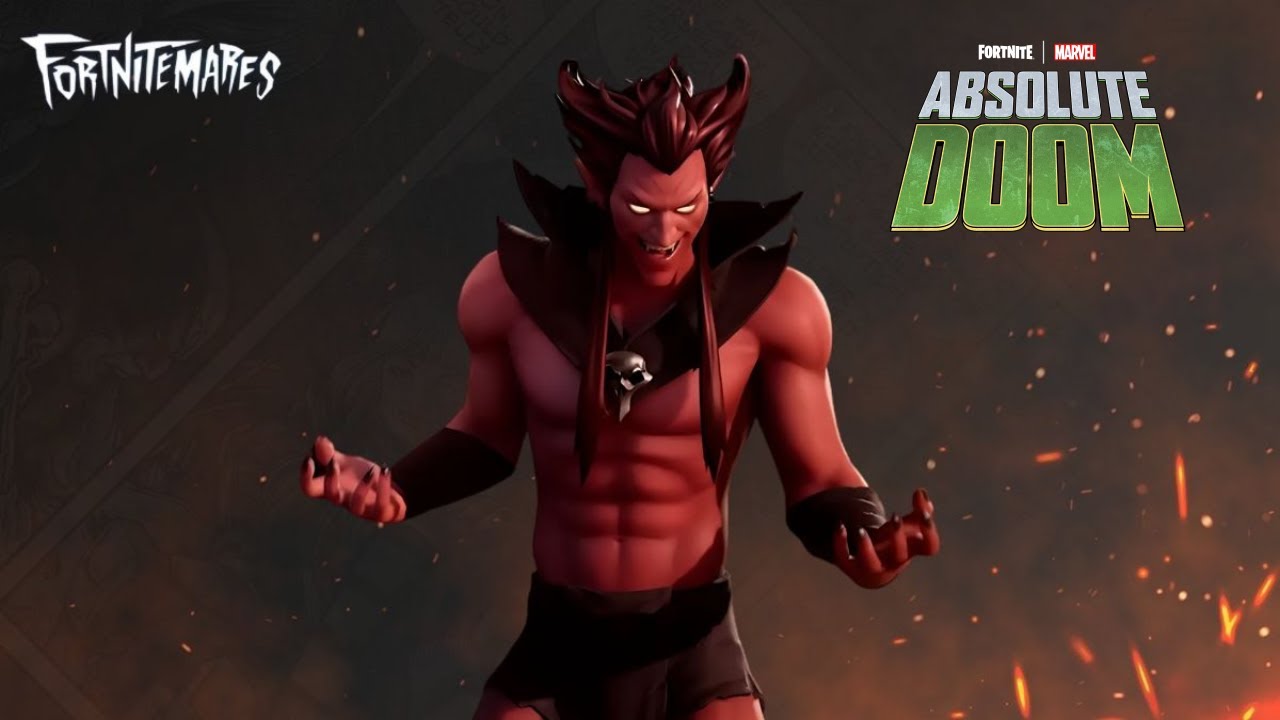 MEPHISTO SKIN AND BOSS | FORTNITE CHAPTER 5 SEASON 4 ABSOLUTE DOOM ...