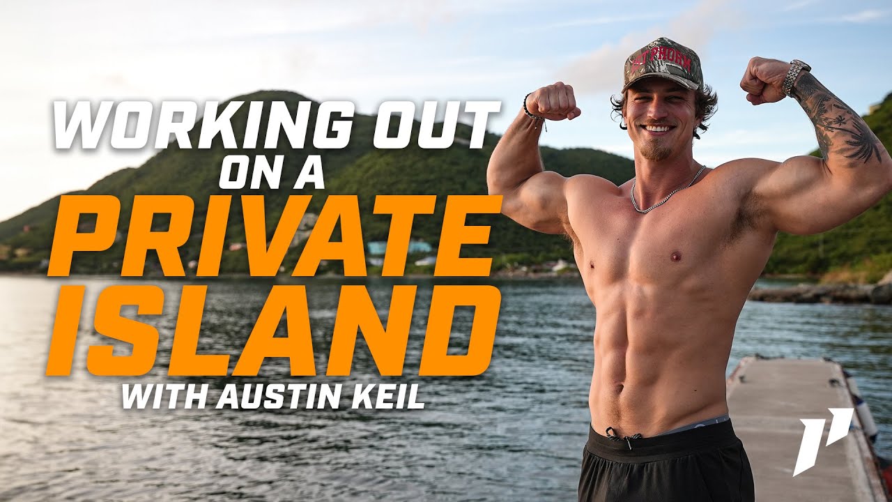 Shoulder Workout on a PRIVATE ISLAND with Austin Keil - YouTube