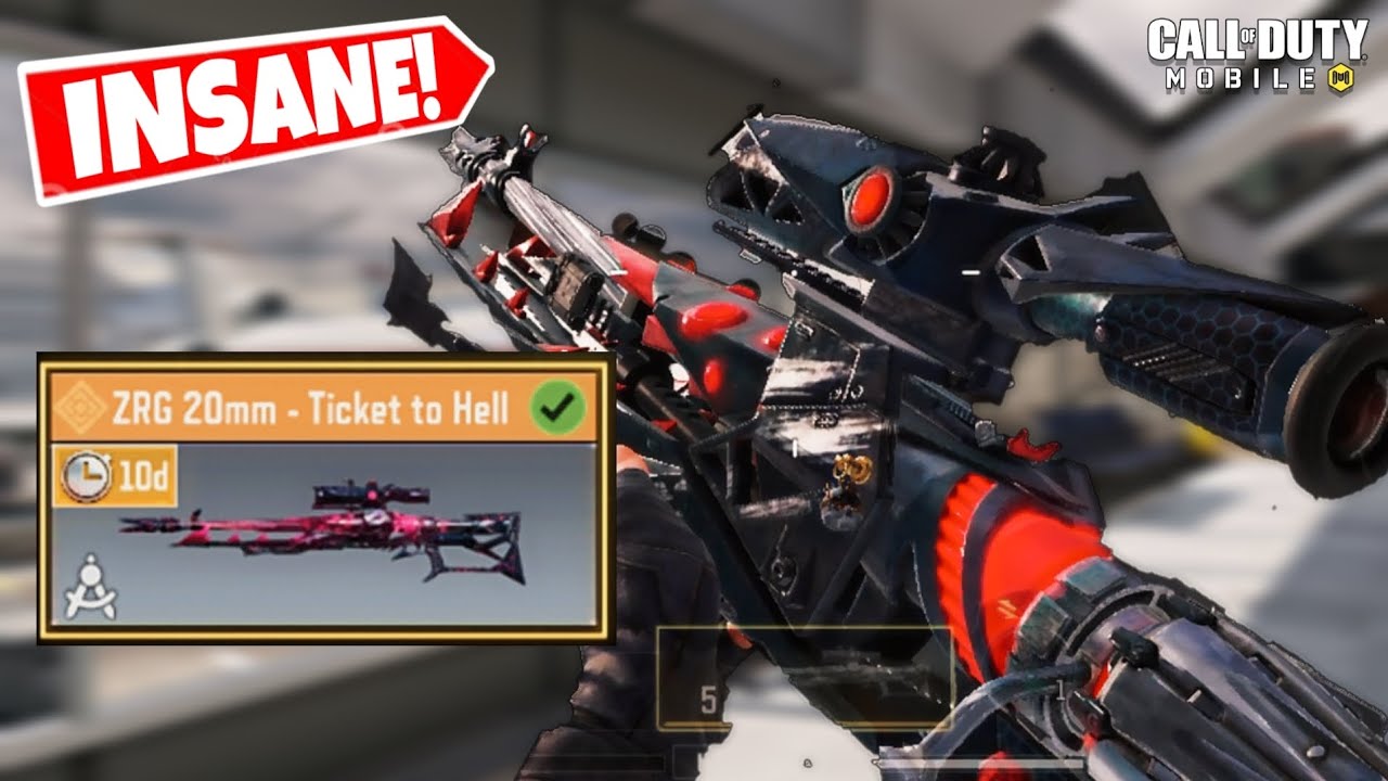 *NEW* Legendary ZRG 20mm Ticket to Hell for a cheap price! // fast ...