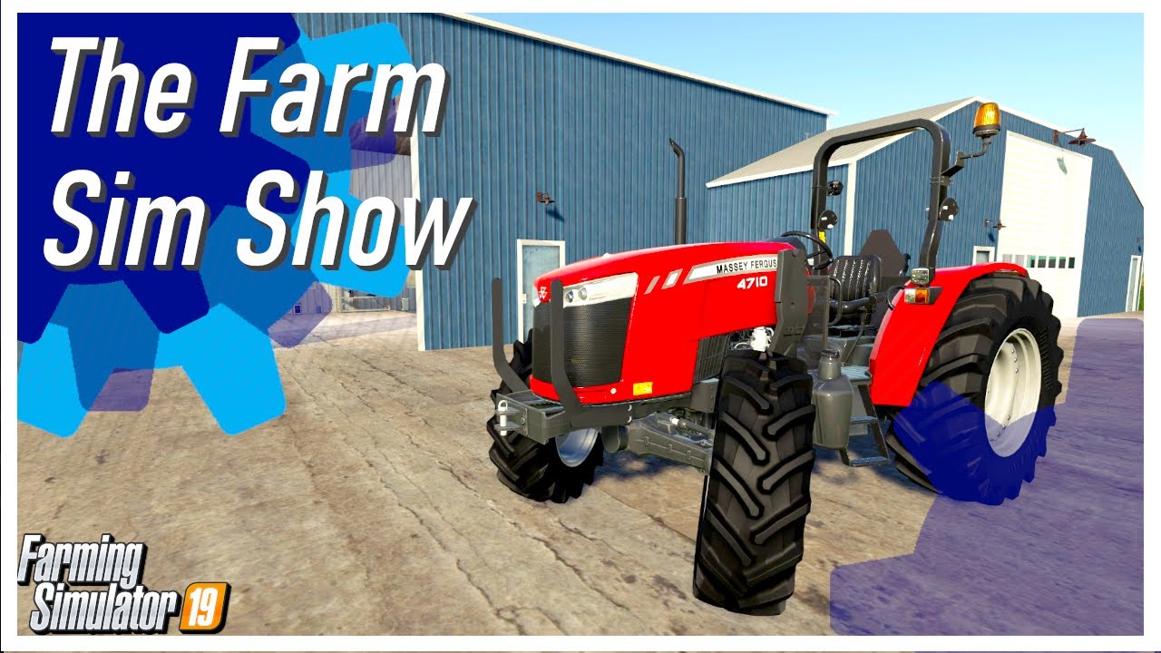 NEW PC OPEN CAB TRACTOR MOD AND WELKER FARM SHEDS | THE FARM SIM SHOW ...