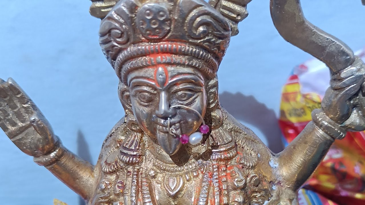 nose piercing of kali maa || Jai ma kali || maa kali ka bhakt 🙇 - YouTube