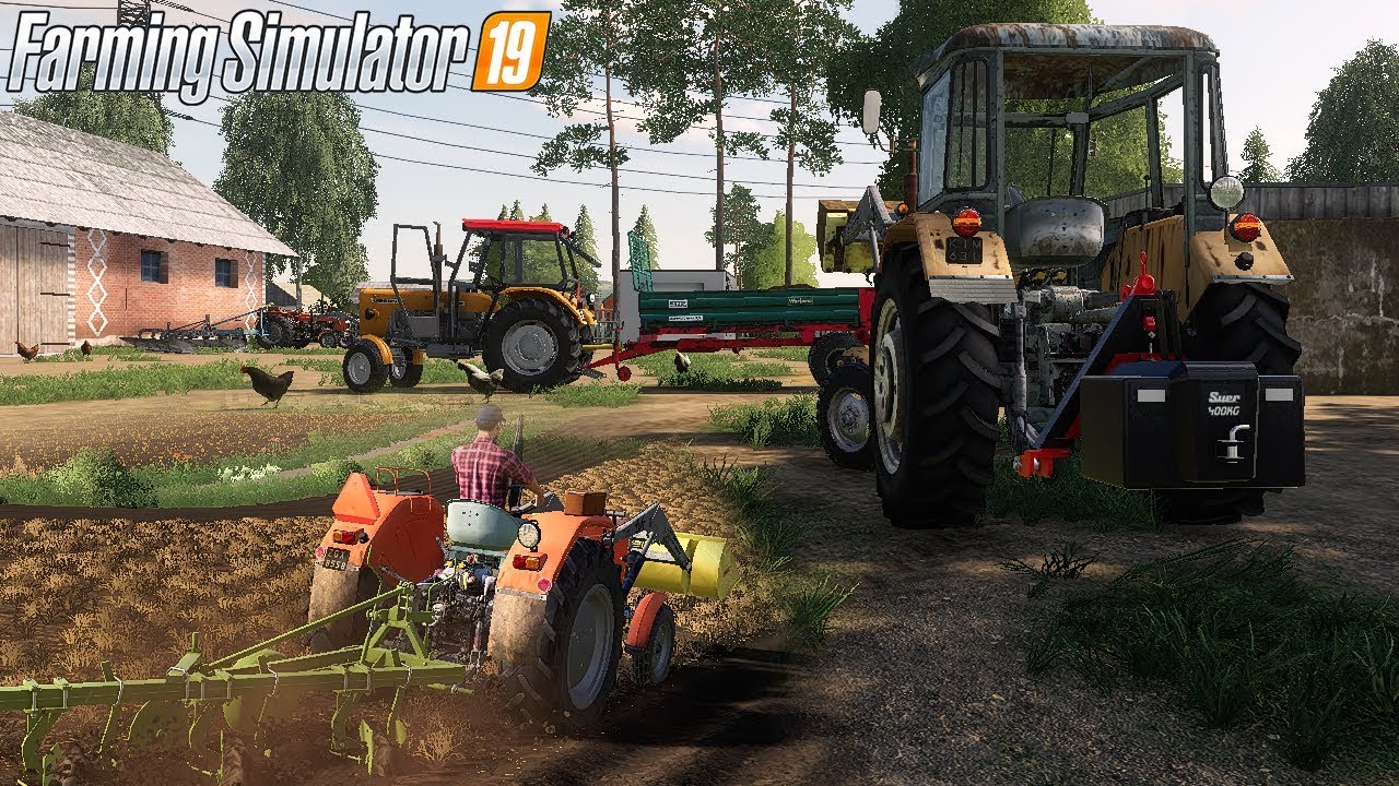 FS19☆Akcja Obornik&Orka Pod Rzepak㋡"Rolnicy Ze Starej Wsi" #3☆ - YouTube