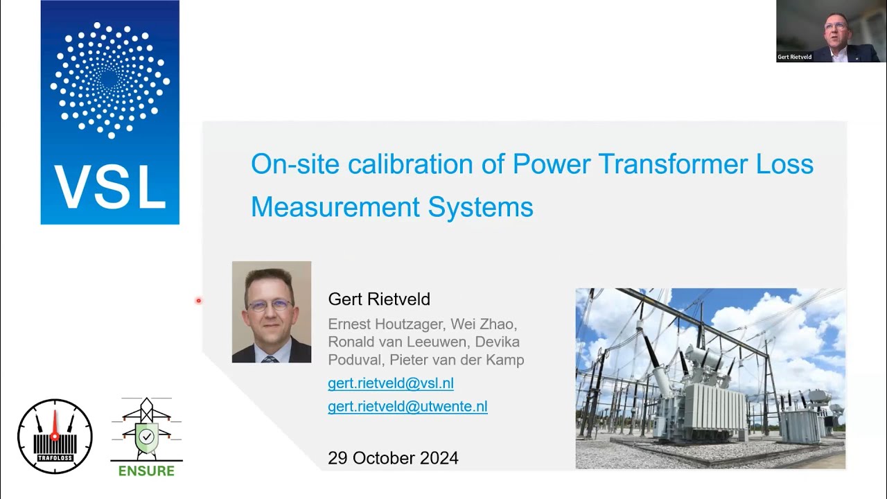 CCEM Webinar - 29/10/2024 – On-site calibration of power transformer ...