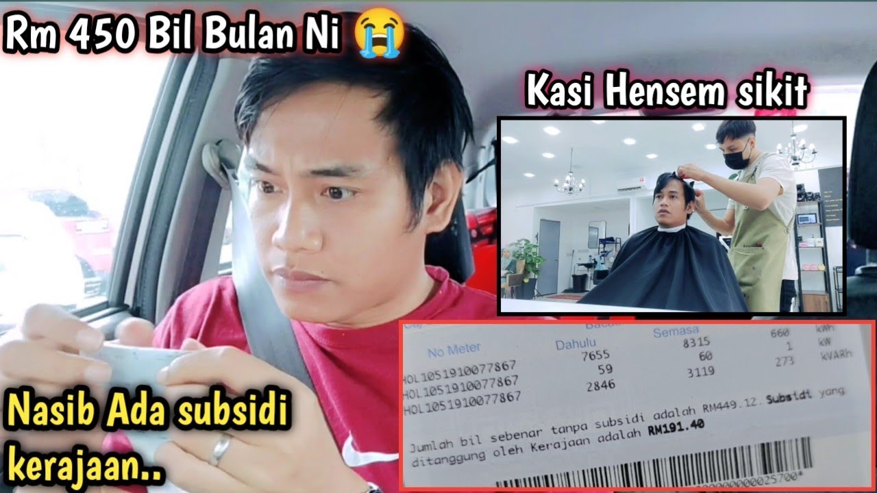 Sakit Kepala Di Buat Nya.! Bil api air Bulan ni rm 450 doh - YouTube