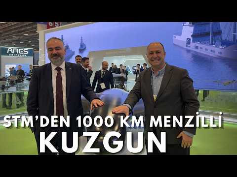 STM'den 1000 km+ menzilli kamikaze İHA: KUZGUN