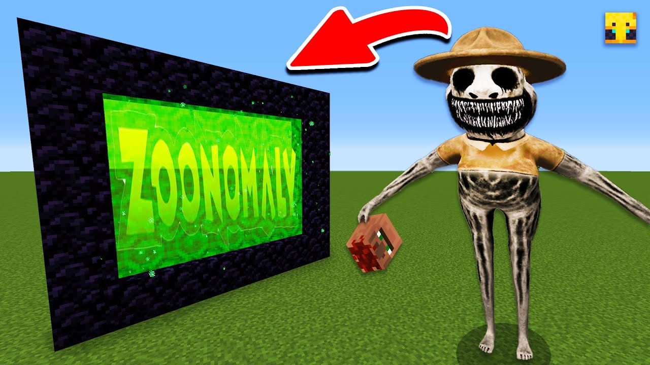 How To Make A Portal To The ZOONOMALY Dimension in Minecraft - YouTube