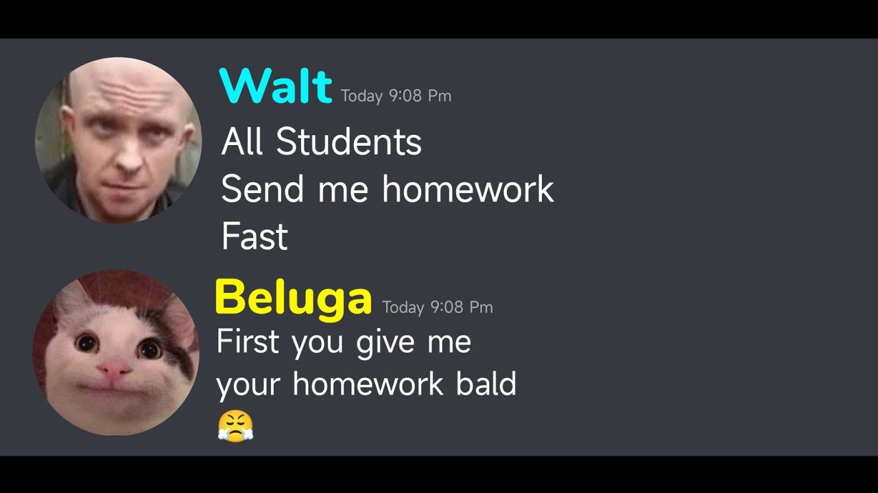 When Beluga Argues with Walt... | Beluga vs Walt | Beluga | Walt (4k ...