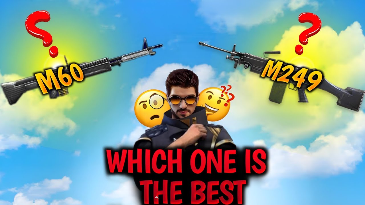 M60💀 vs M249☠️ Which one is the best machine gun? 😱 - YouTube