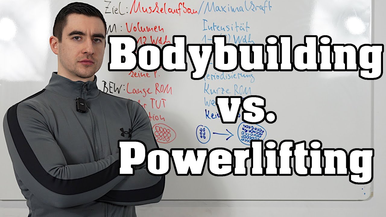 Warum sehen Bodybuilder und Powerlifter komplett anders aus?! - YouTube