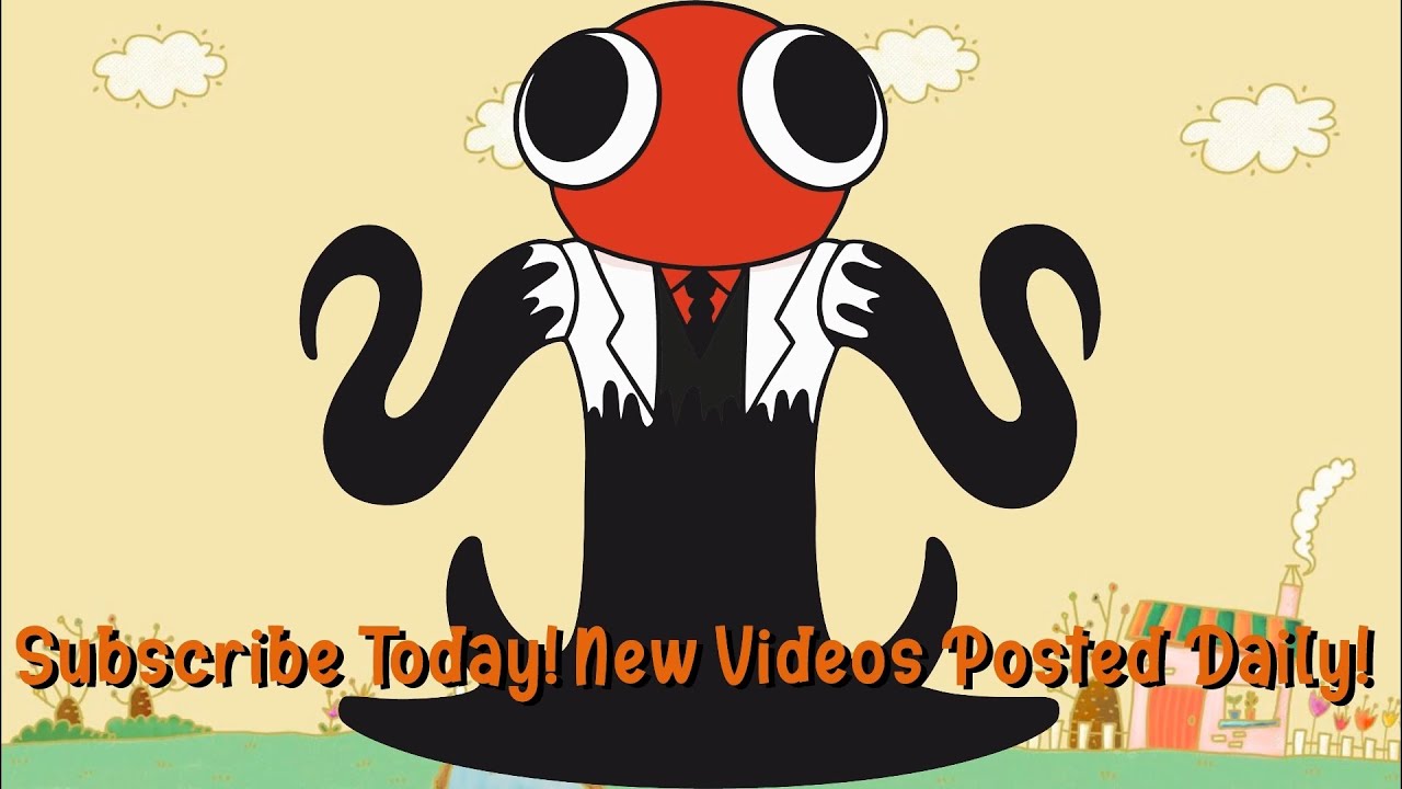 How To Draw Corrupted Red From Rainbow Friends GameToons - YouTube