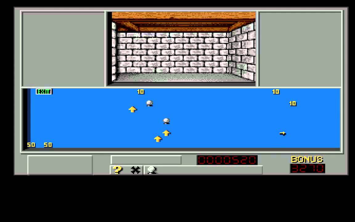 lost in maze for Amiga - YouTube