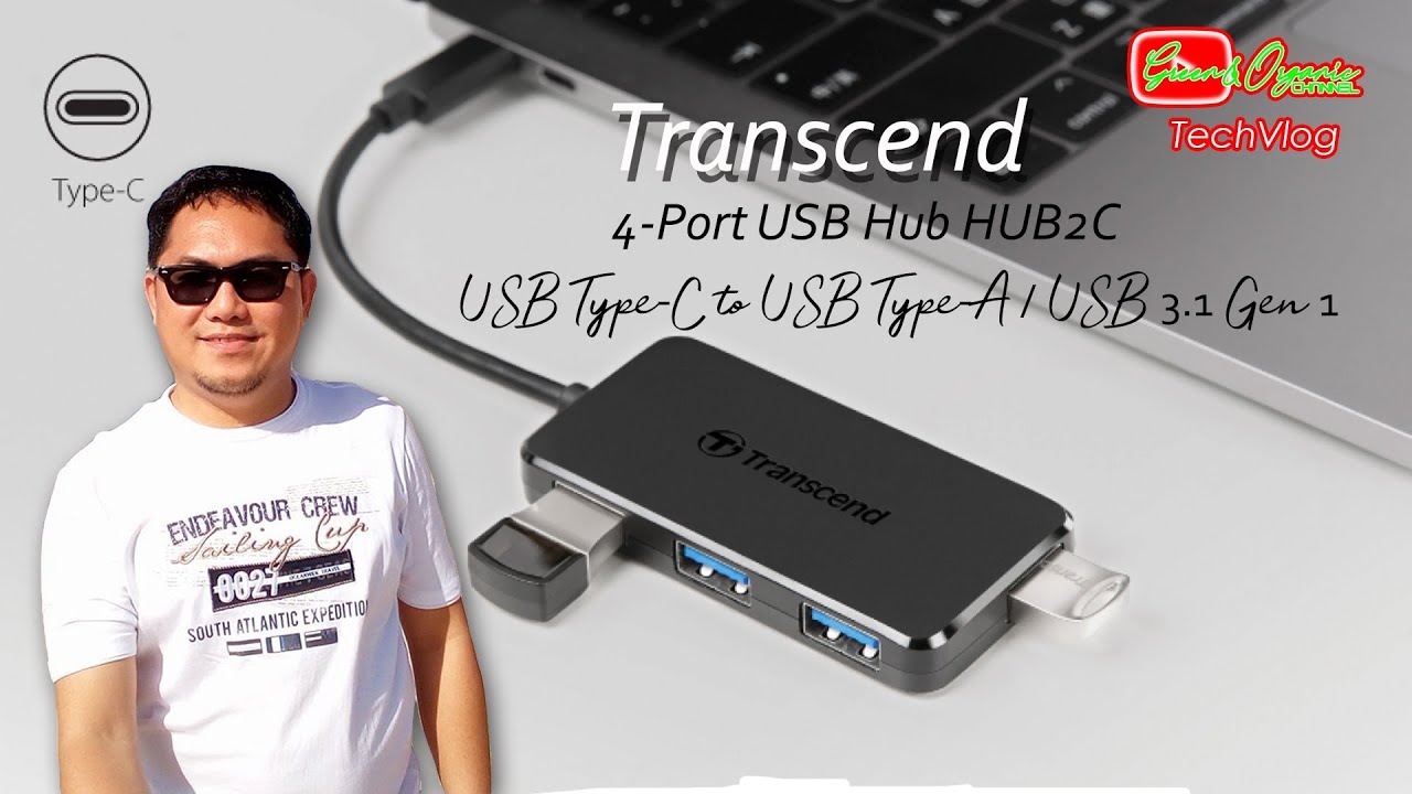 Green and Organic: TechVlog | Unboxing | Transcend | 4-Port USB Hub ...
