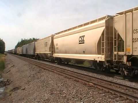 CSX 276 eastbound on The Staples sub west of Staples Minnesota - YouTube