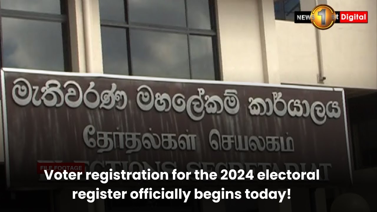 Voter registration for the 2024 electoral register officially begins ...