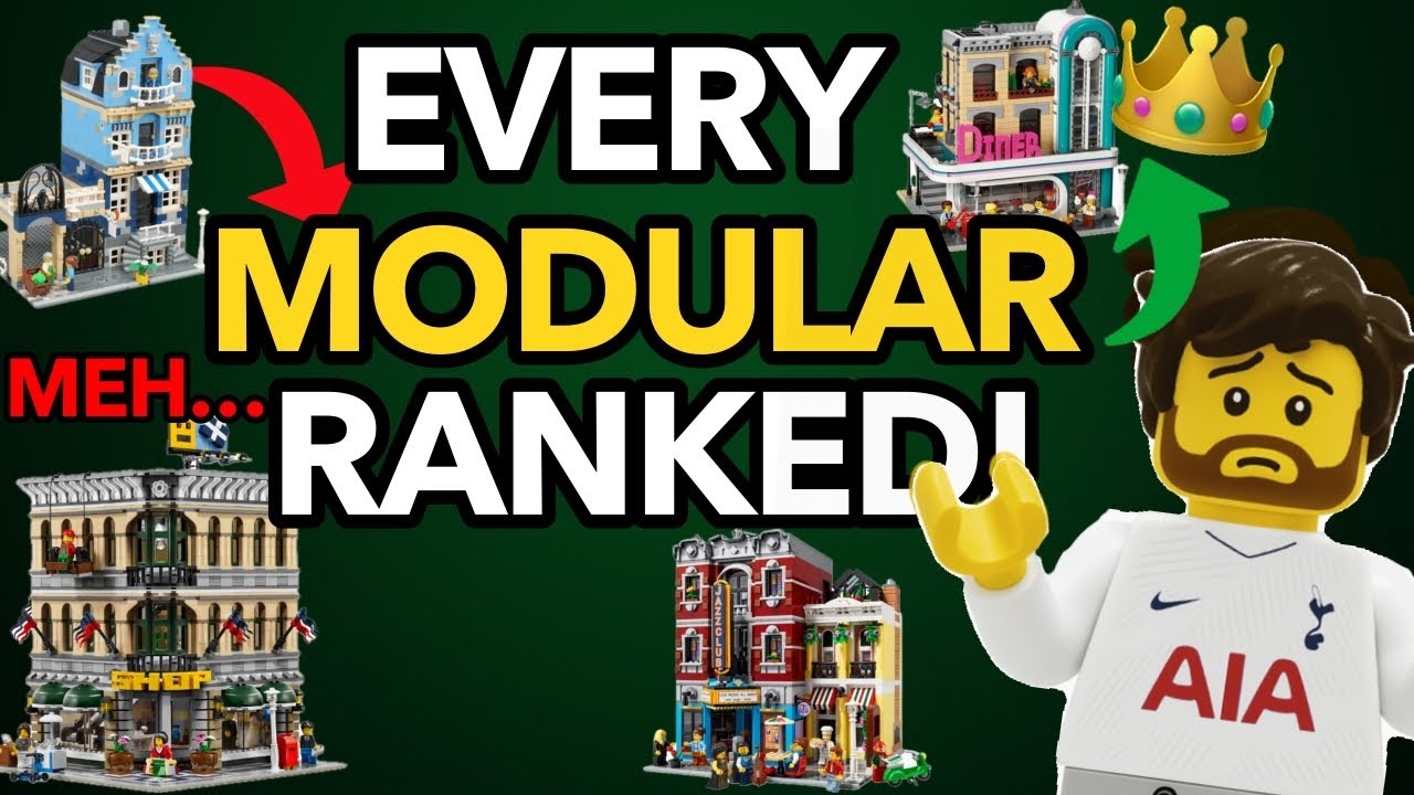 Ranking EVERY LEGO Modular Building Set from Worst to Best! - YouTube