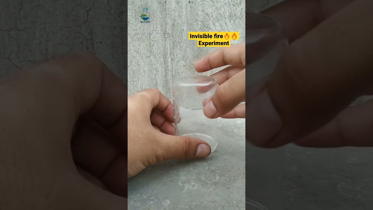 invisible fire experiment। invisible fire । experiment - YouTube