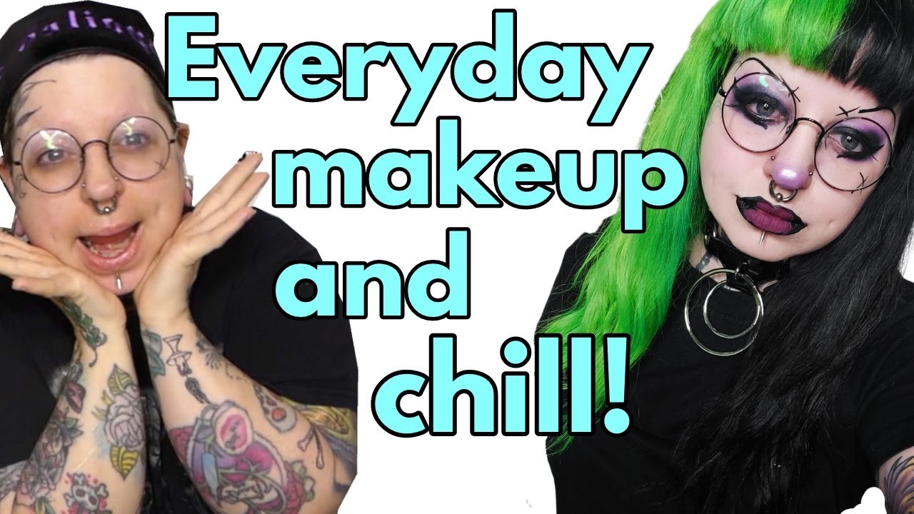Everyday Alternative Makeup GRWM // Emily Boo - YouTube