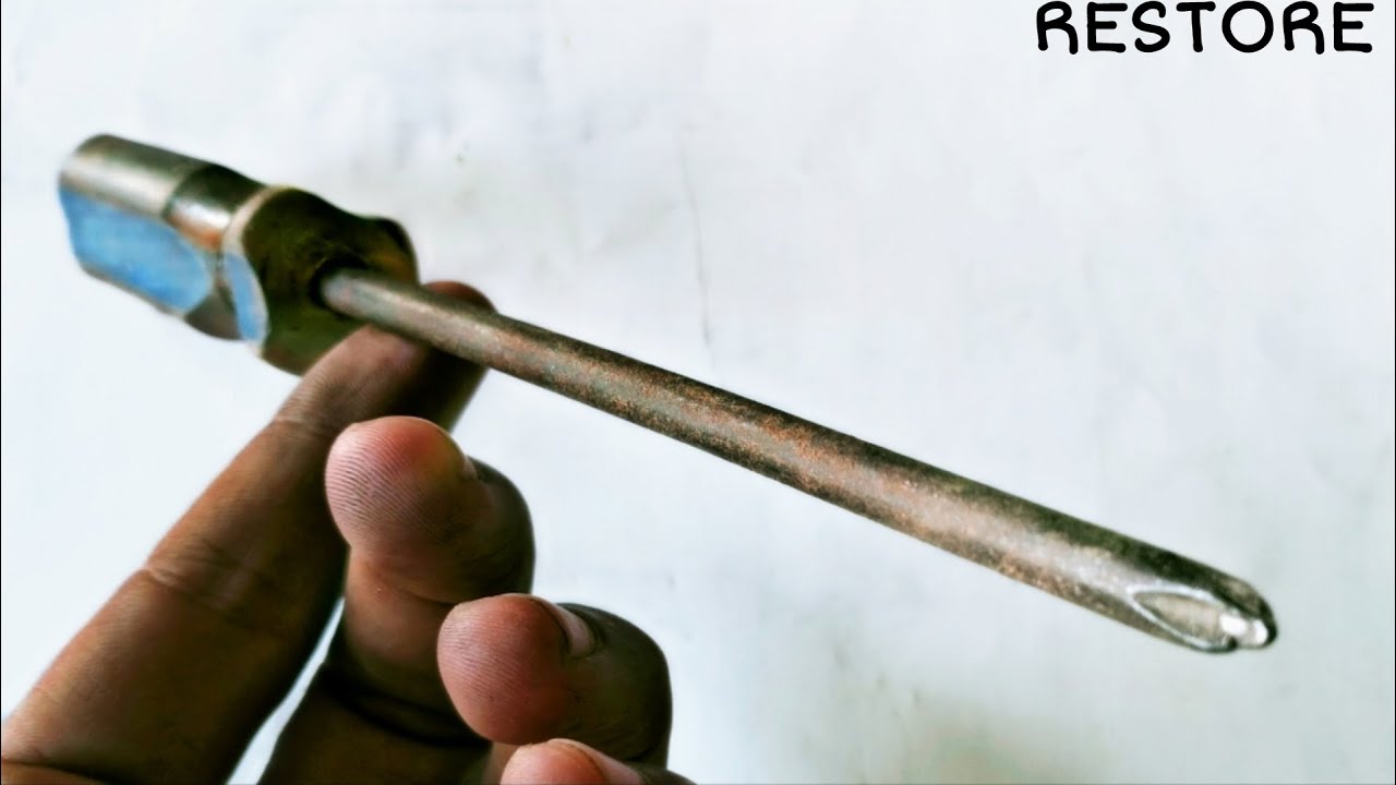 WATCH AWESOME RESTORATION OF SCREWDRIVER // RESTORATION #restoration ...