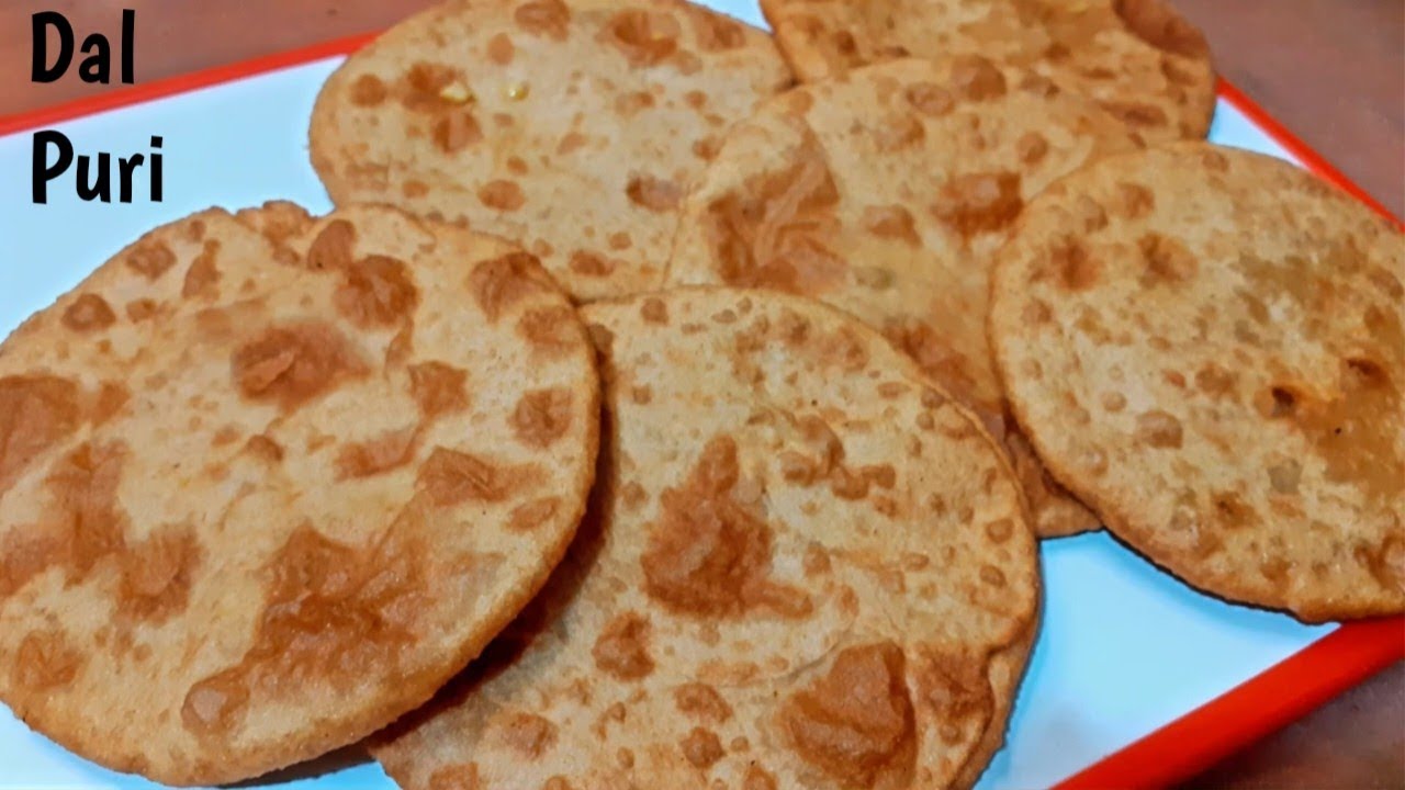 Dal Puri Recipe | How to make chana dal puri | Stuffed Dal Puri Recipe ...