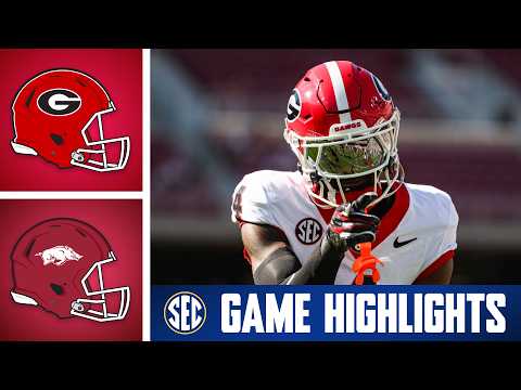 No. 2 Georgia Bulldogs vs. Arkansas Razorbacks | Game Highlights | 2026 SEC Football Week 3