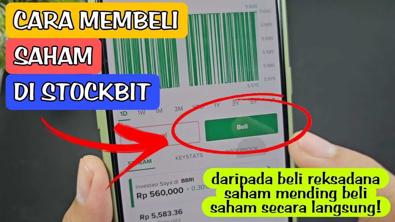 Cara Membeli Saham Di Aplikasi Stockbit Youtube
